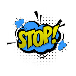 Stop Pop Art Vector Images (over 2,900)