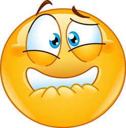 Eye popping emoticon Royalty Free Vector Image