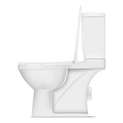 Toilet Profile Vector