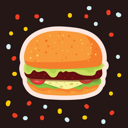Crying Burger Vector Images (87)