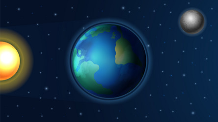 Day and night cycle diagram Royalty Free Vector Image