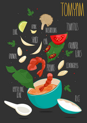 Tom Yam Thailand Vector Images (over 110)