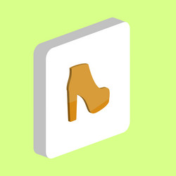 Boot computer symbol Royalty Free Vector Image