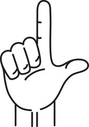 Loser Hand Sign Vector Images (over 190)