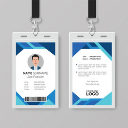 Temporary Id Template