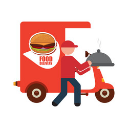 Food contamination isolated concept Royalty Free Vector