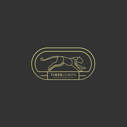 Jumping Tiger Logo Vector Images (over 820)