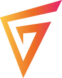 Abstract sport aggressive g letter logo simple Vector Image