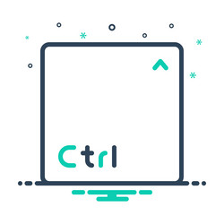 Ctrl Royalty Free Vector Image - VectorStock