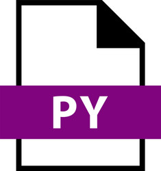 File name extension zoo type Royalty Free Vector Image