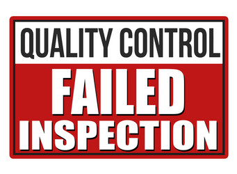 Technical inspection black icon sign Royalty Free Vector