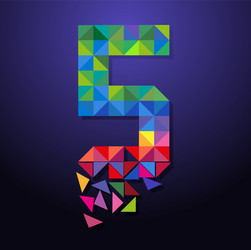 Five Triangles Geometric Vector Images (over 410)