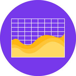 Streamgraph Royalty Free Vector Image - VectorStock
