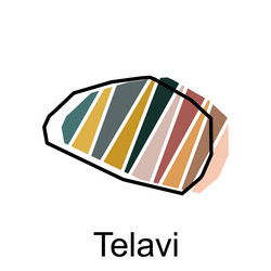 Rustavi map template design Royalty Free Vector Image