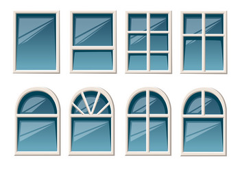 Single Hung Window Vector Images (80)