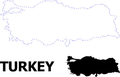 Dotted Turkey Map Vector Images (over 260)