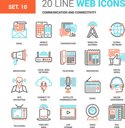 Communication and connectivity Royalty Free Vector Image