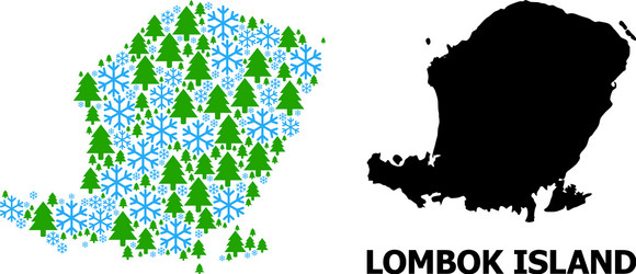 Lombok Island Vector Images (over 200)