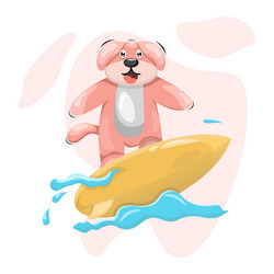 Cartoon Dog Surfing Vector Images (over 260)