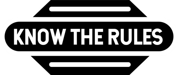 Know the rules stamp Royalty Free Vector Image