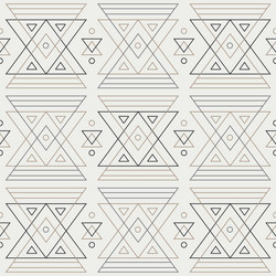 Cloth ancient geometric pattern Royalty Free Vector Image