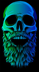 Skull with Beard Vector Images (over 6,200)