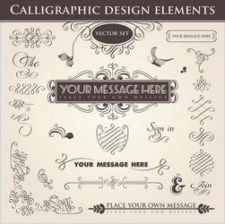 Calligraphy Letter Flourish Vector Images (over 7,300)