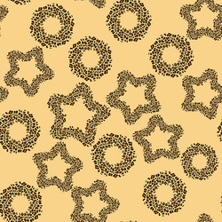 Leopard seamless pattern animal print Royalty Free Vector