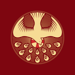 Bible Dove Logo Spirit Holy Vector Images (over 530)