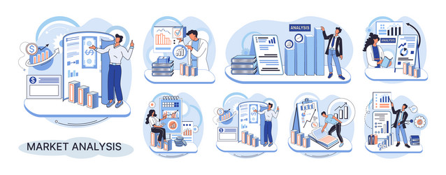 Market Scene Vector Images (over 10,000)