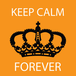 Keep calm design elements Royalty Free Vector Image