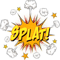 Comic Splat Vector Images (over 800)