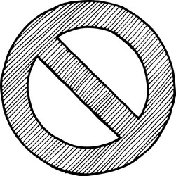 Circle Backslash Symbol Vector Images (over 110)