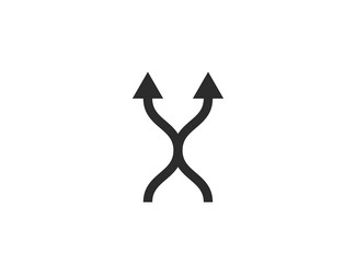 Two Way Direction Vector Images (over 3,400)