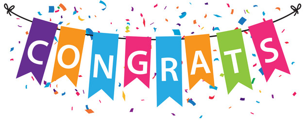 Congratulations Banner Clip Art