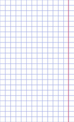 Squared manuscript paper Royalty Free Vector Image