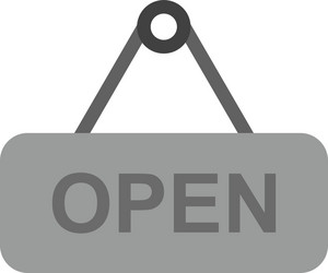 Open tag Royalty Free Vector Image - VectorStock