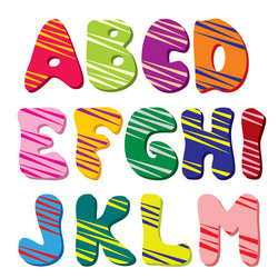 Alphabet tape Royalty Free Vector Image - VectorStock