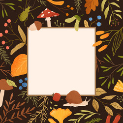 Fall leaves banner autumn border paper cut Vector Image