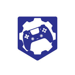 Game console repair icon logo design template Vector Image