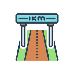 Symbol Kilometer Kilometers Vector Images (over 1,700)