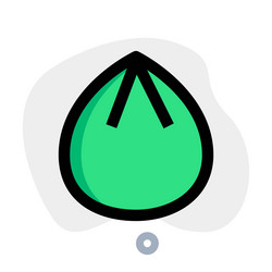 Momo food line icon Royalty Free Vector Image - VectorStock