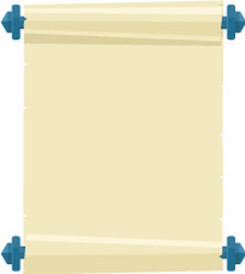 Antique parchment cartoon Royalty Free Vector Image