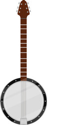 Greek and turkish bouzouki Royalty Free Vector Image