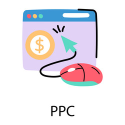 Ppc file Royalty Free Vector Image - VectorStock