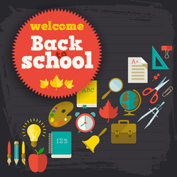 Machine learning paper template poster Royalty Free Vector