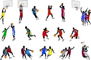 Basketball Players Vector Images (over 27,000)