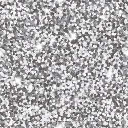 Abstract sparkle silver pattern metallic style Vector Image