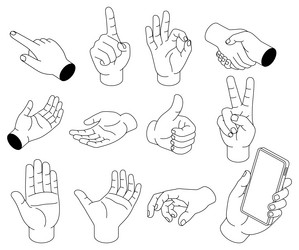 Simple black freehand icon of a snowflake Vector Image