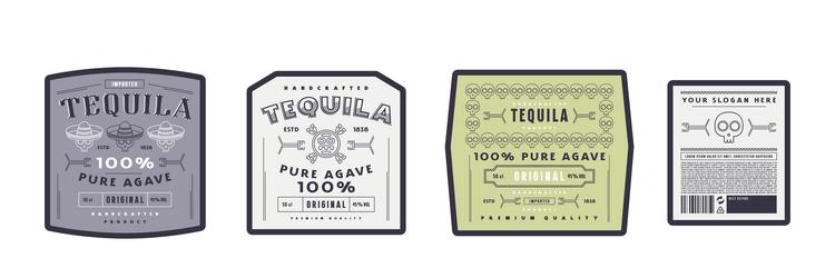 Tequila Label Vector Images (over 4,300)
